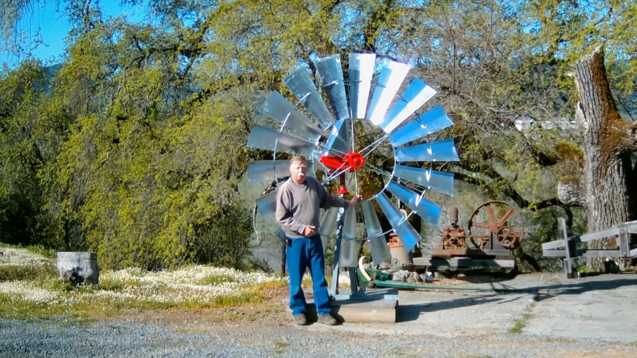Installing the Wheel | Rock Ridge Windmills